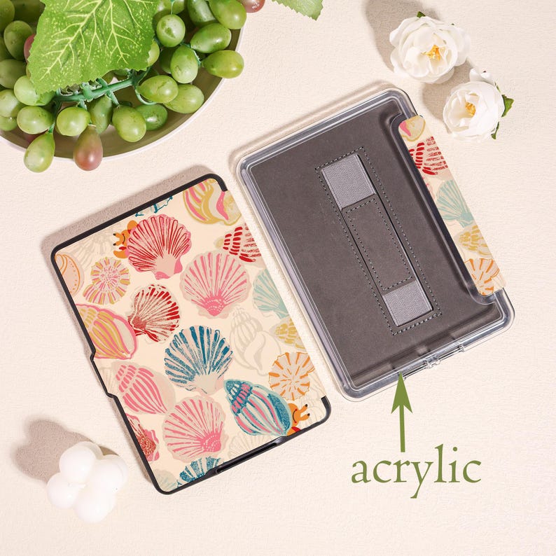 Coastal Shells Kindle Case for Kindle 2025,paperwhite 12/11/10th & Kobo ...