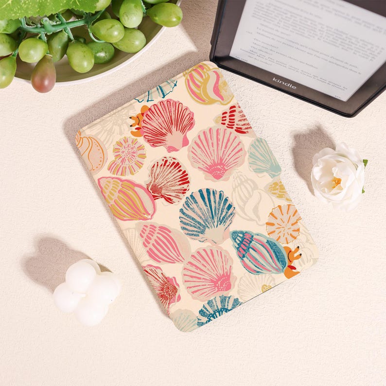 Coastal Shells Kindle Case for Kindle 2025,paperwhite 12/11/10th & Kobo ...