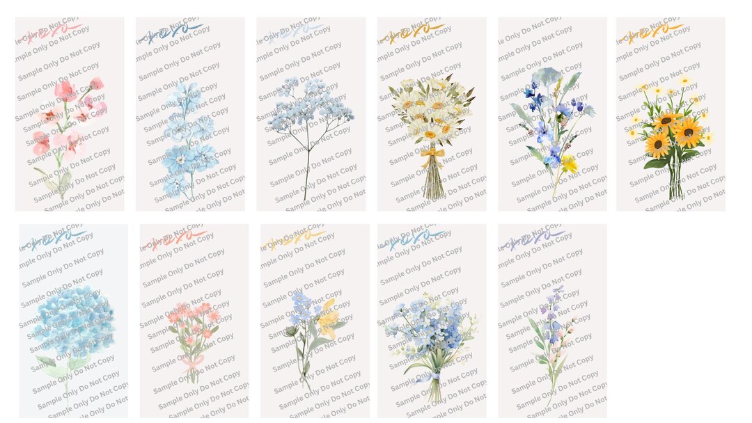 Spring Flower Bundle - Etsy