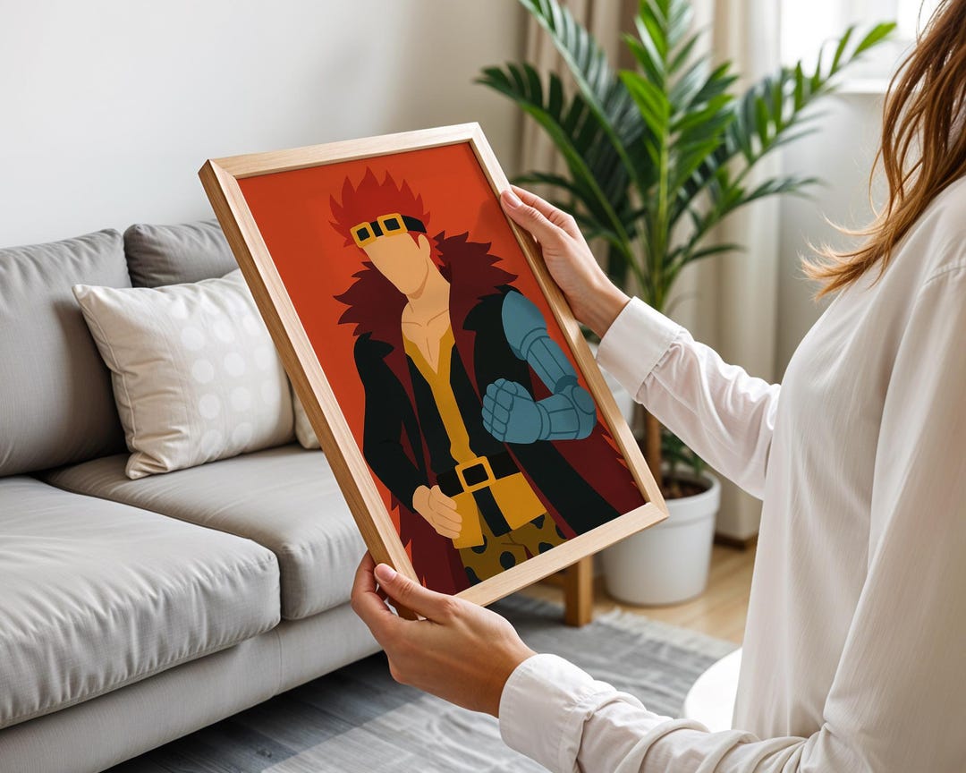 Eustass Captain Kid Poster | One Piece Art Print | Anime Artwork ...