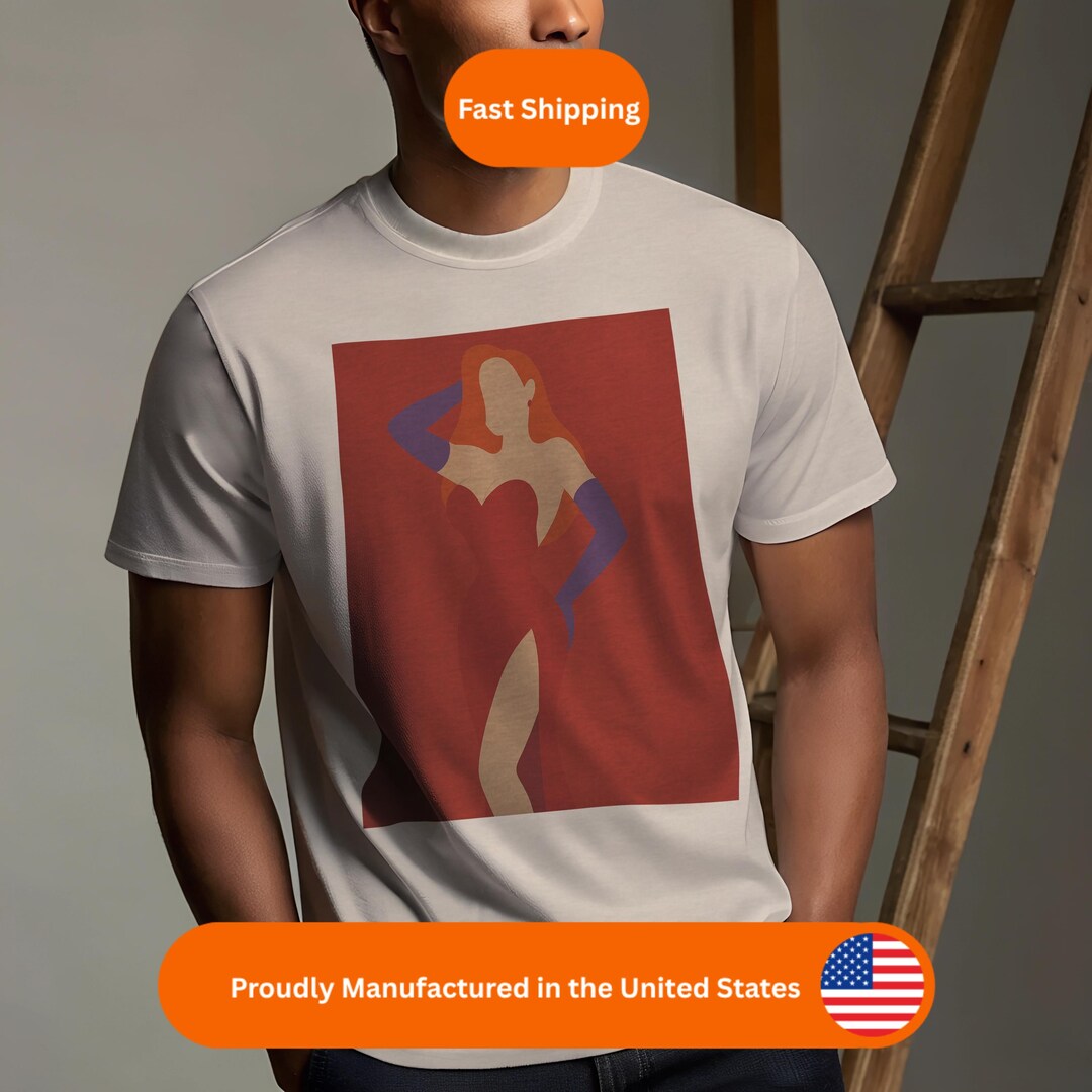 Jessica Rabbit Shirt | Kathleen Turner Tee | Who Framed Roger Rabbit ...