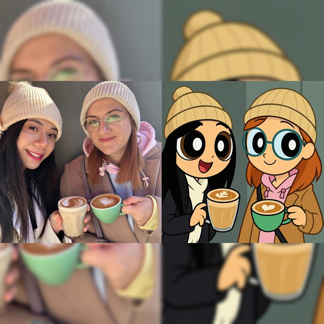 Powerpuff Girls Style Portrait | Digital Artwork - Etsy