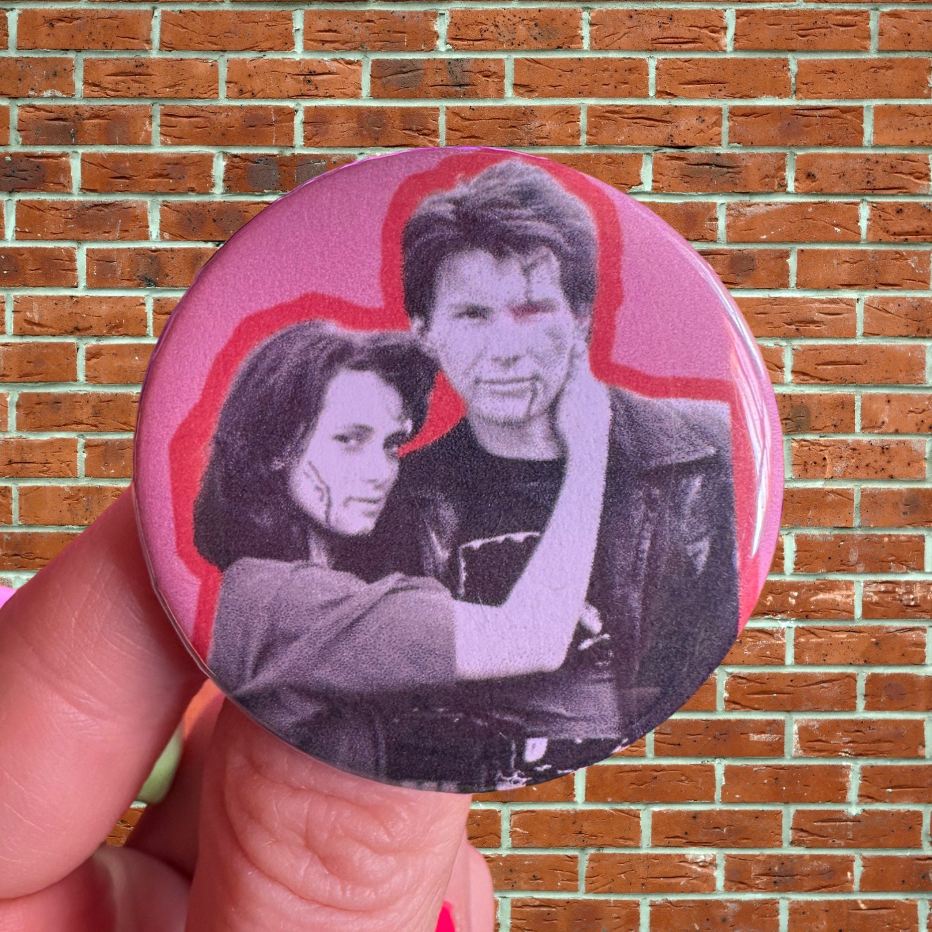 Handmade Buttons Badges Pins 1.75” Pop Culture Debbie Harry John Waters ...