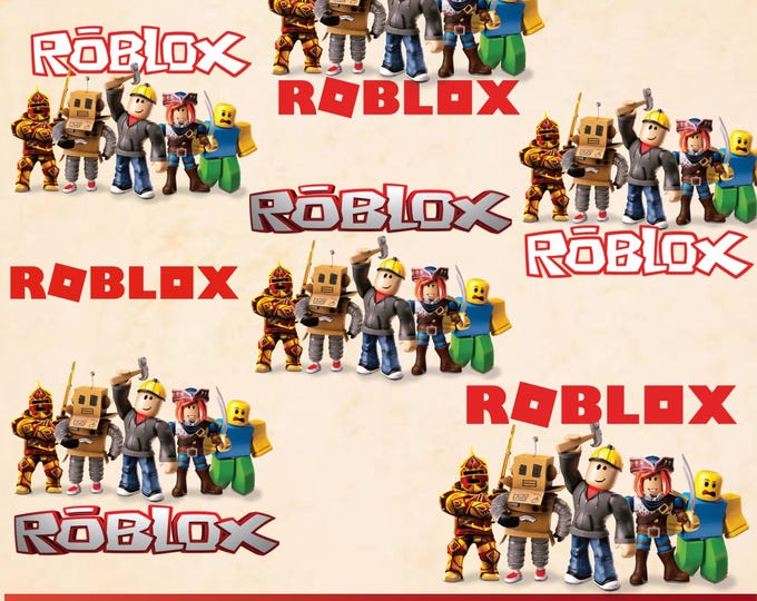 Roblox Characters SVG Bundle, Gamer Avatar Clipart PNG for Cricut ...