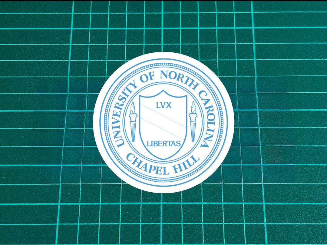 University of North Carolina at Chapel Hill, Sticker Size 3" to 8 ...