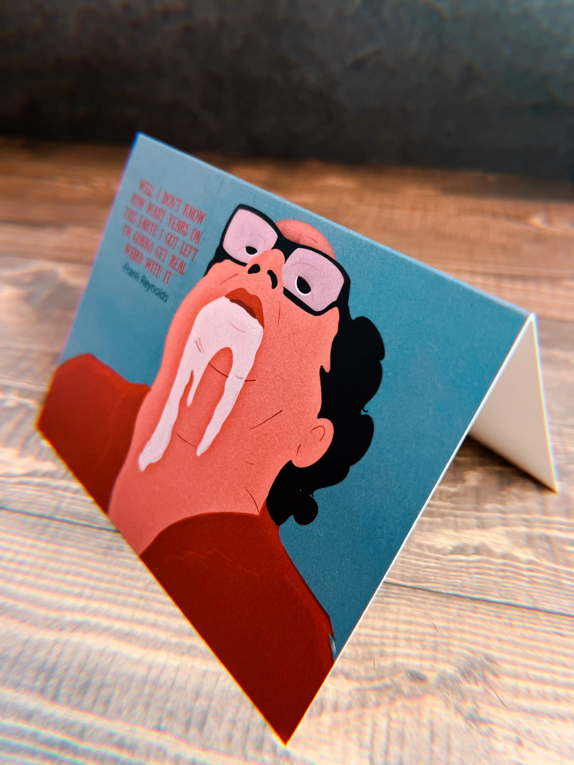 Always Sunny in Philadelphia /frank Reynold/ Greeting Card/ - Etsy