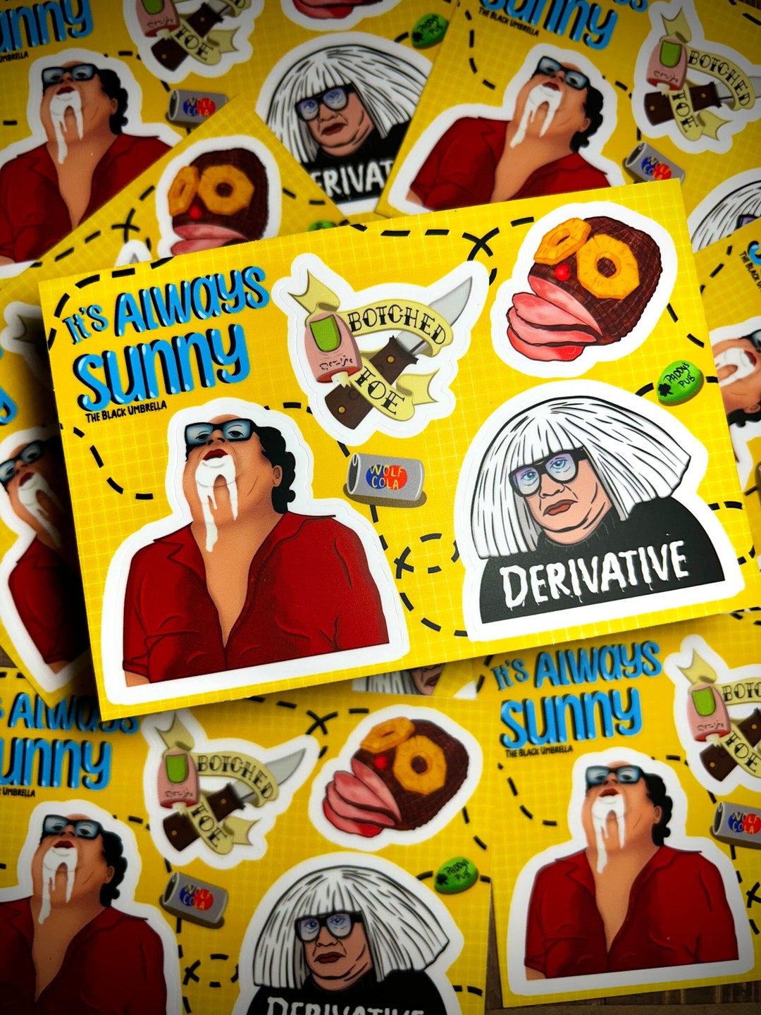 Always Sunny "frank’s Finest” Sticker Sheet / Vinyl Stickers/ It's ...