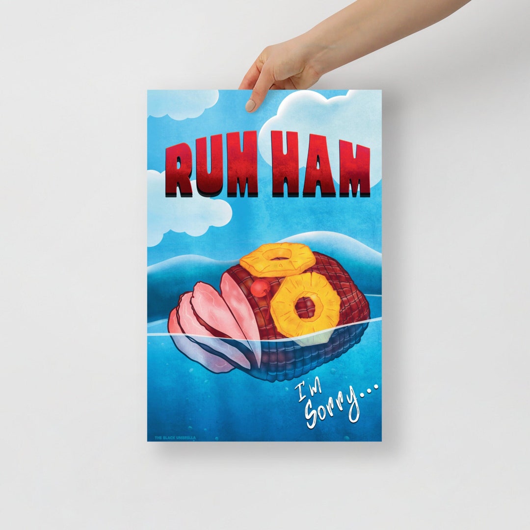 Rum Ham Poster/always Sunny/frank Reynolds/paddy's Pub - Etsy