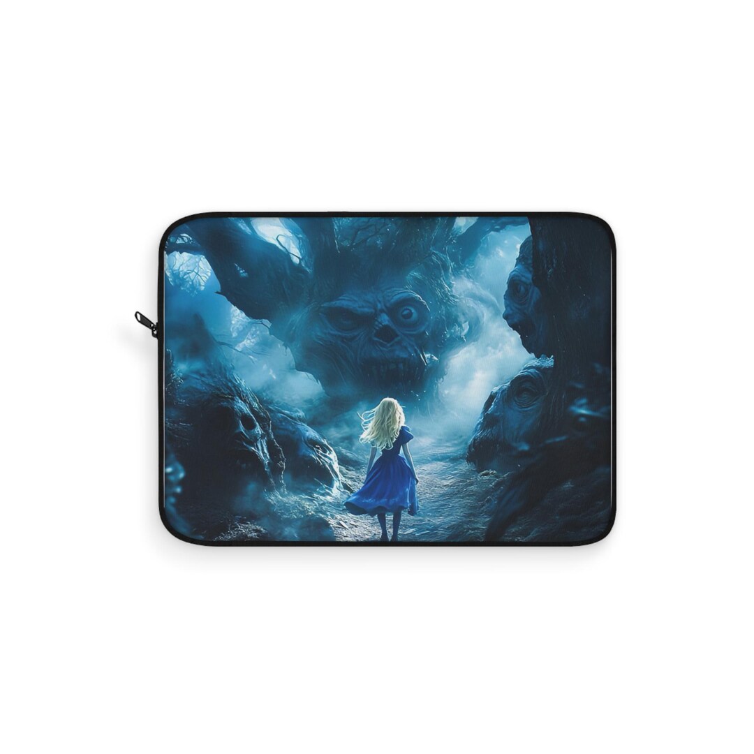 Goth Alice in Wonderland Giant Forest Troll Laptop Sleeve | Fantasy ...