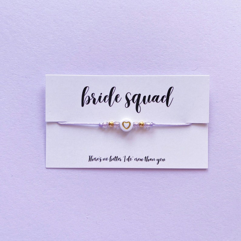 Bride Squad Proposal Bracelets | Bridal Party, Bachelorette Party ...