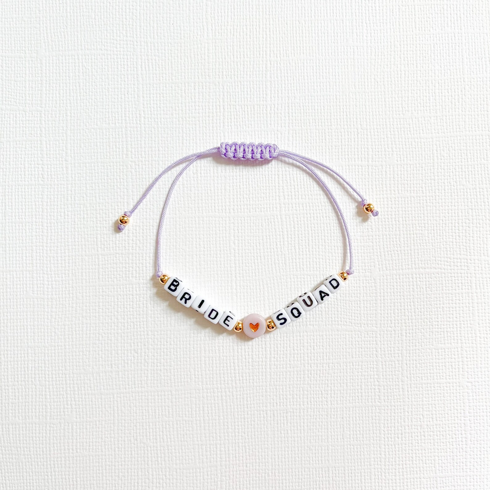 BRIDE SQUAD Bracelets | Bridal Party, Bachelorette Party Bracelets ...