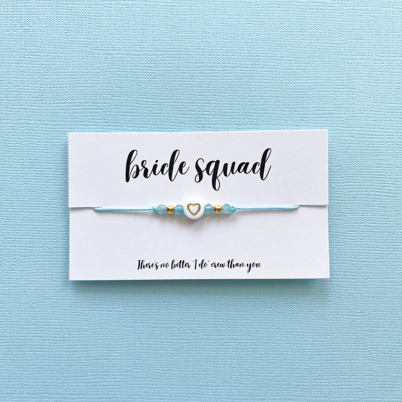 Bride Squad Proposal Bracelets | Bridal Party, Bachelorette Party ...