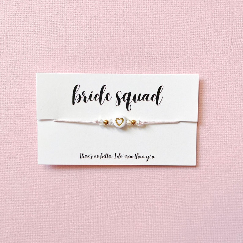 Bride Squad Proposal Bracelets | Bridal Party, Bachelorette Party ...