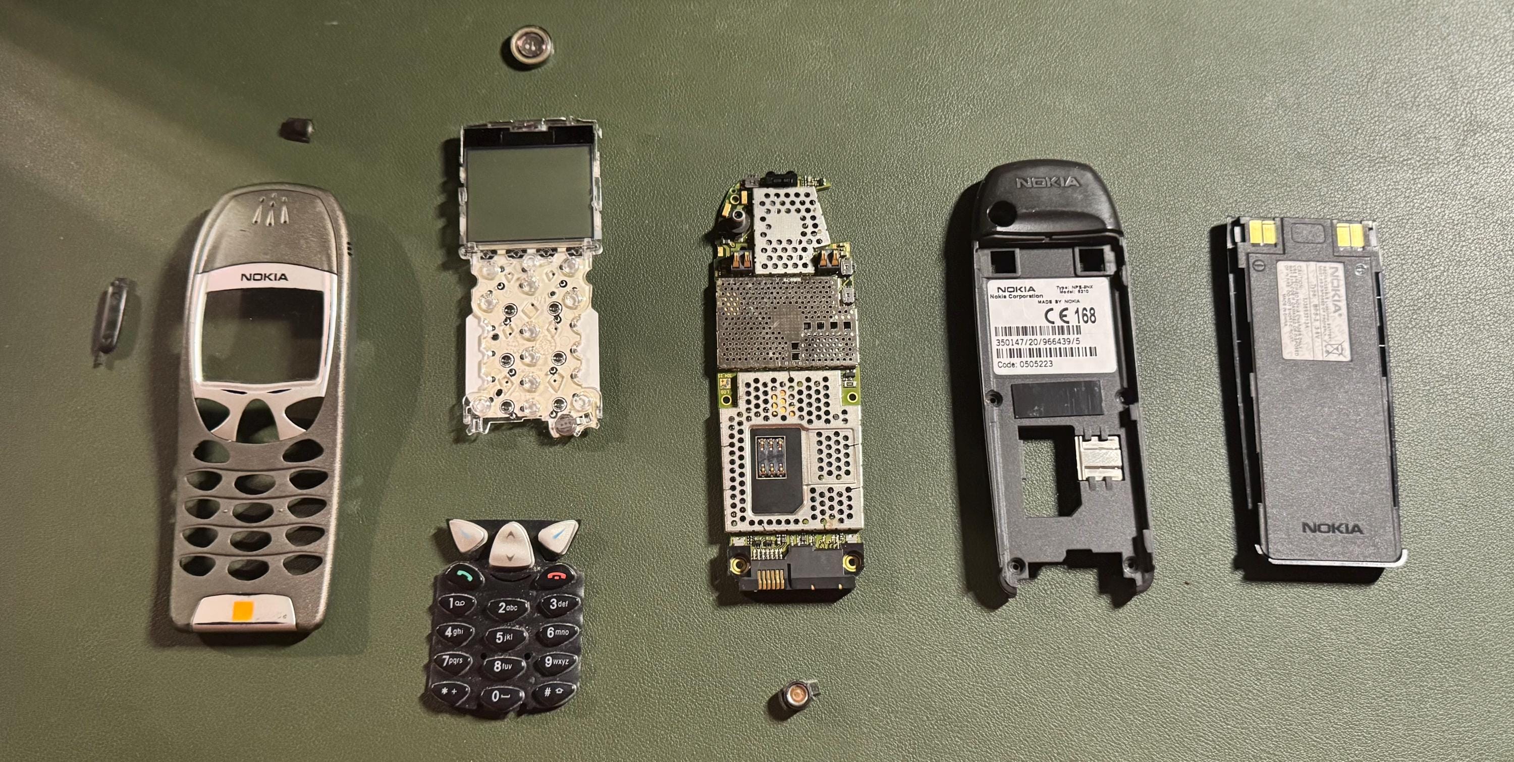 Download NOKIA 6310i Teardown Template, Disassemble Phone Art - Etsy