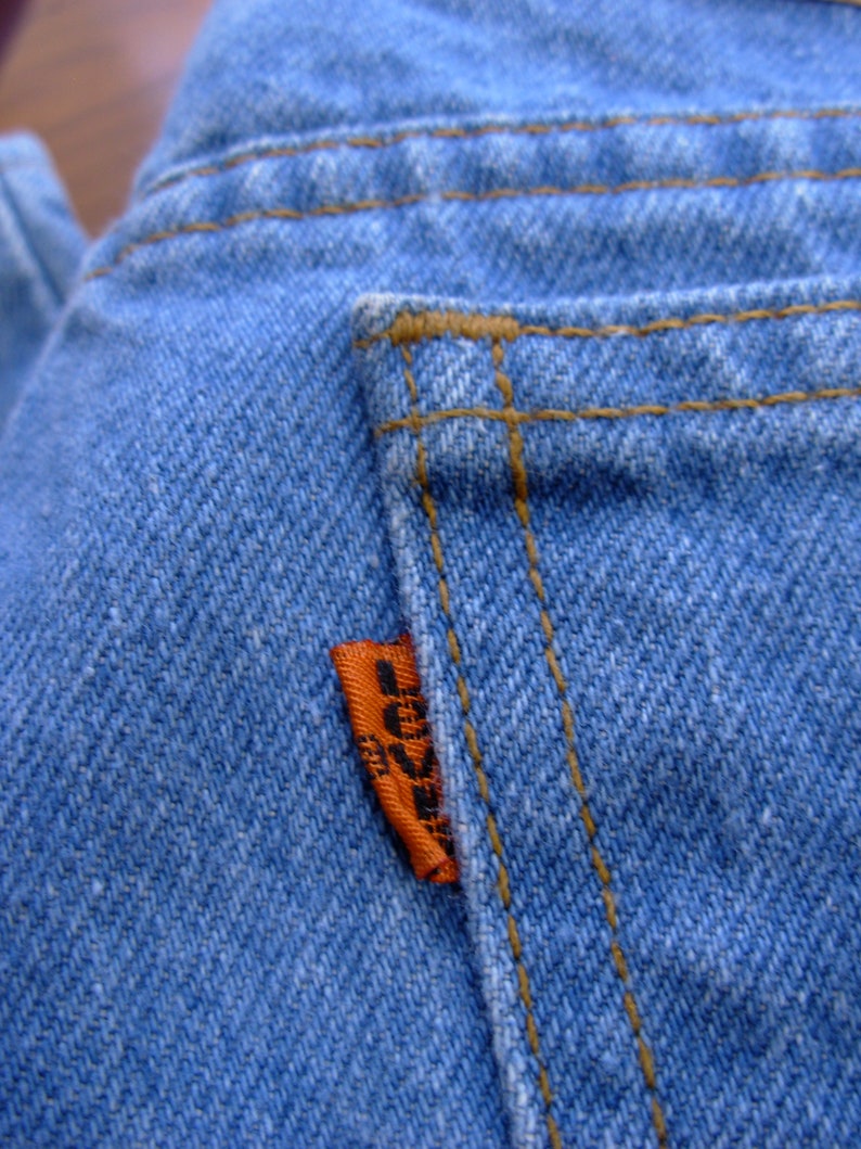 Vintage 80's Levi's 509 Jeans, Straight Leg Blue Denim Jeans, Men's Size 38 - Etsy