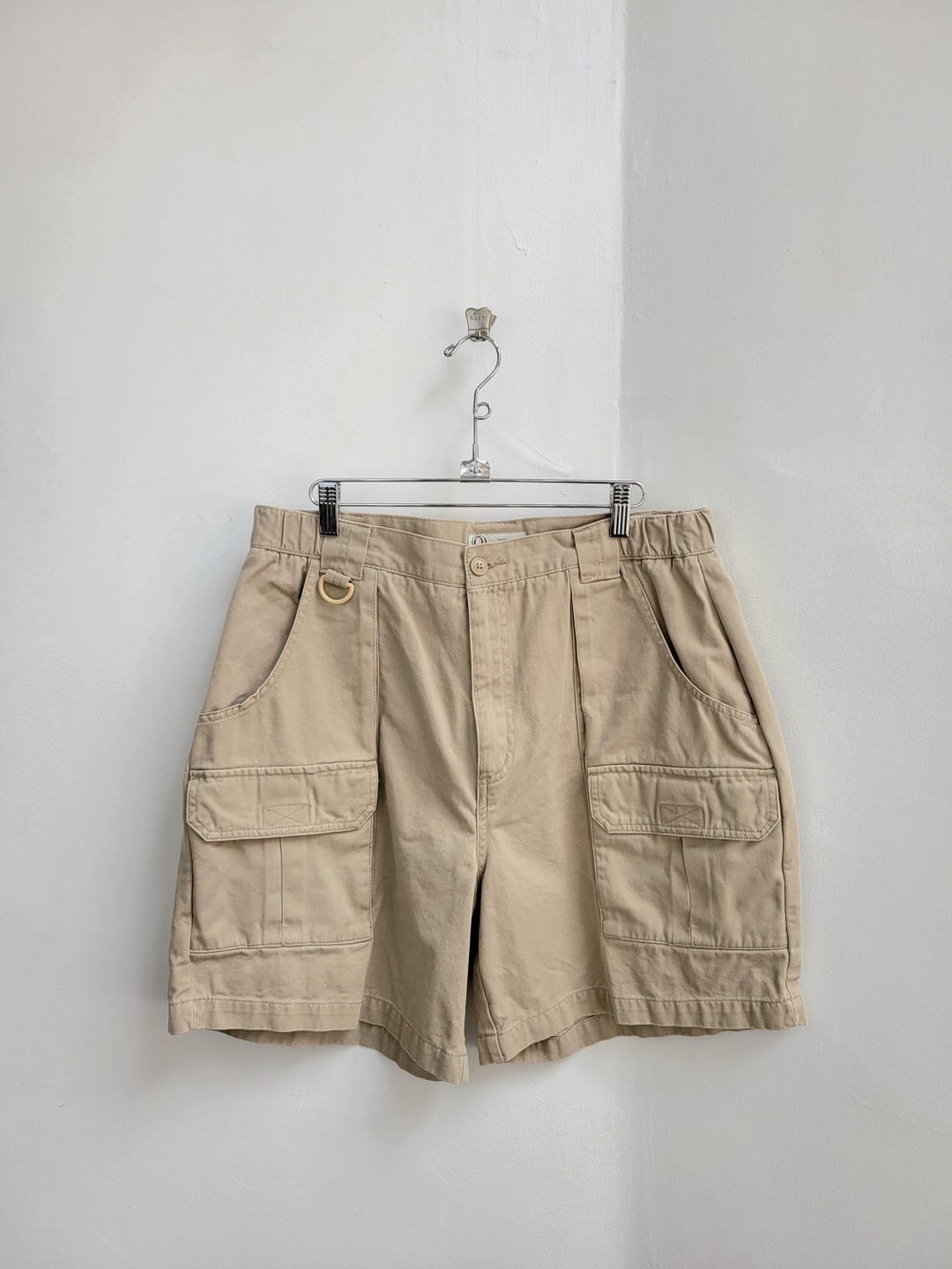 1990 Outdoor Khaki Cargo Shorts, Size 36 - Etsy