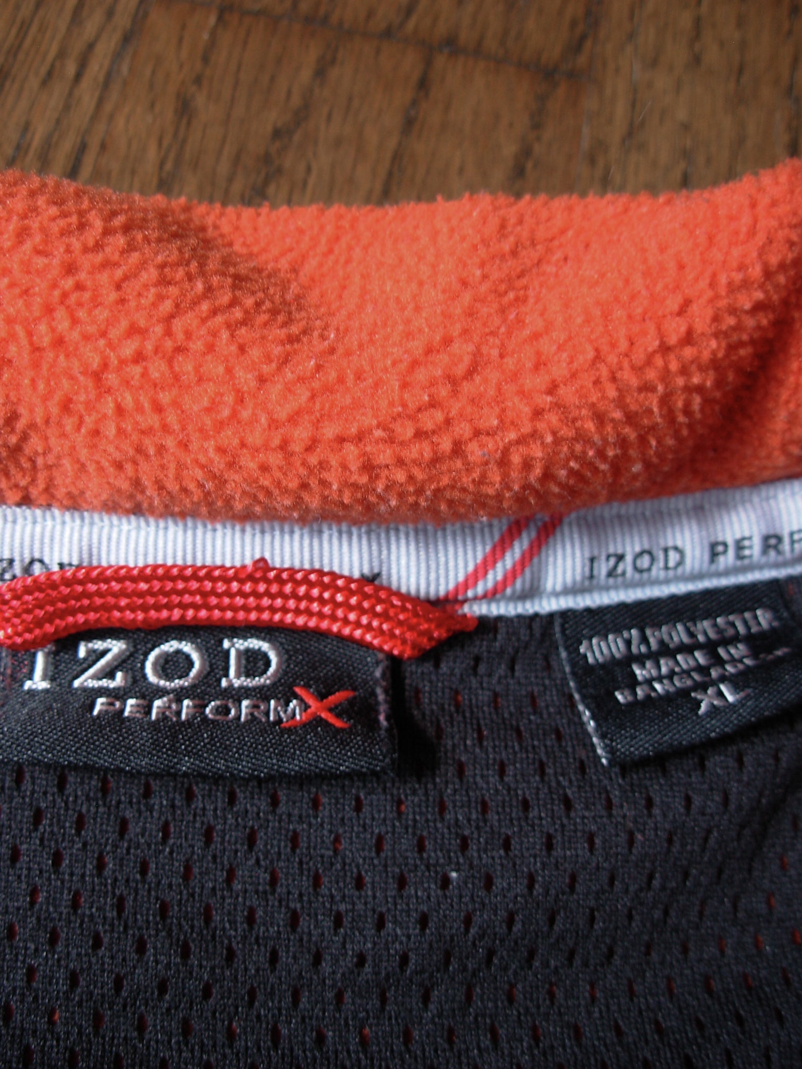90's Izod Orange Fleece Quarter Zip Sweatshirt, Men's Size XL - Etsy