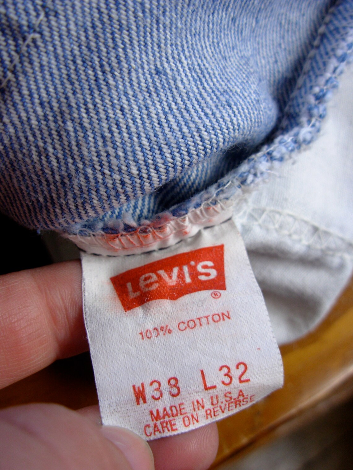 Vintage 80's Levi's 509 Jeans Straight Leg Blue Denim | Etsy