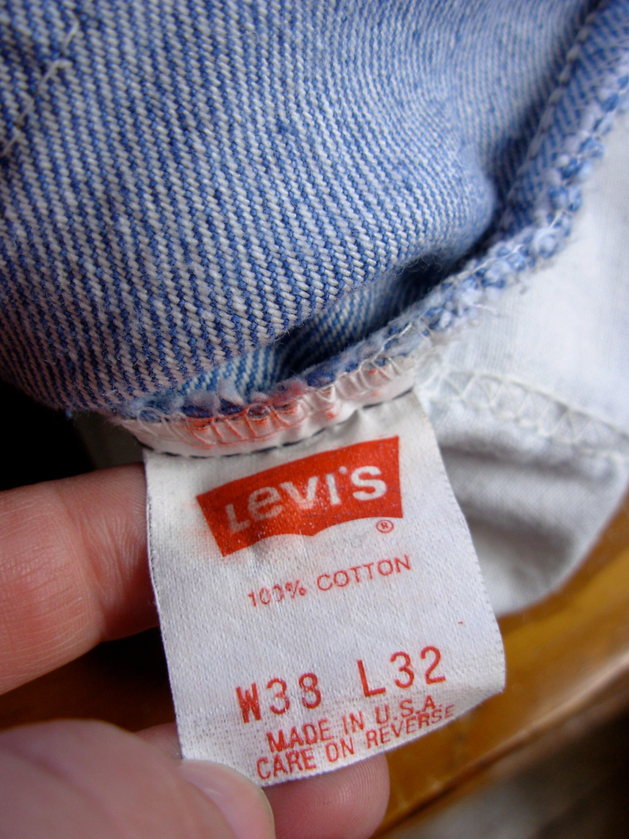 Vintage 80's Levi's 509 Jeans Straight Leg Blue Denim - Etsy