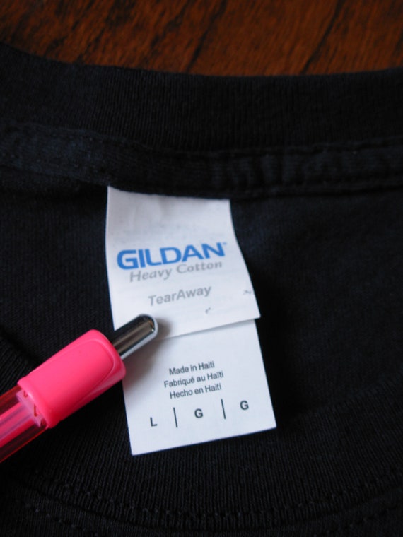 Y2K computer code graphic tee shirt, size large - Gem