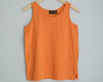 Orange Tank Top | Etsy