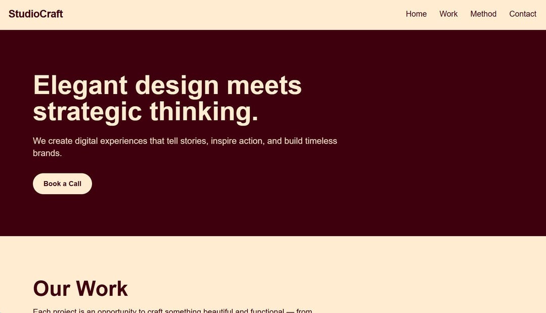 Studiocraft Website Template | Strategic and Elegant HTML Portfolio ...