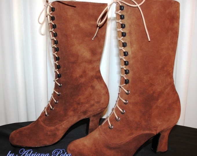 Custom Made Boots Victorian boots Edwardian by VictorianBoots