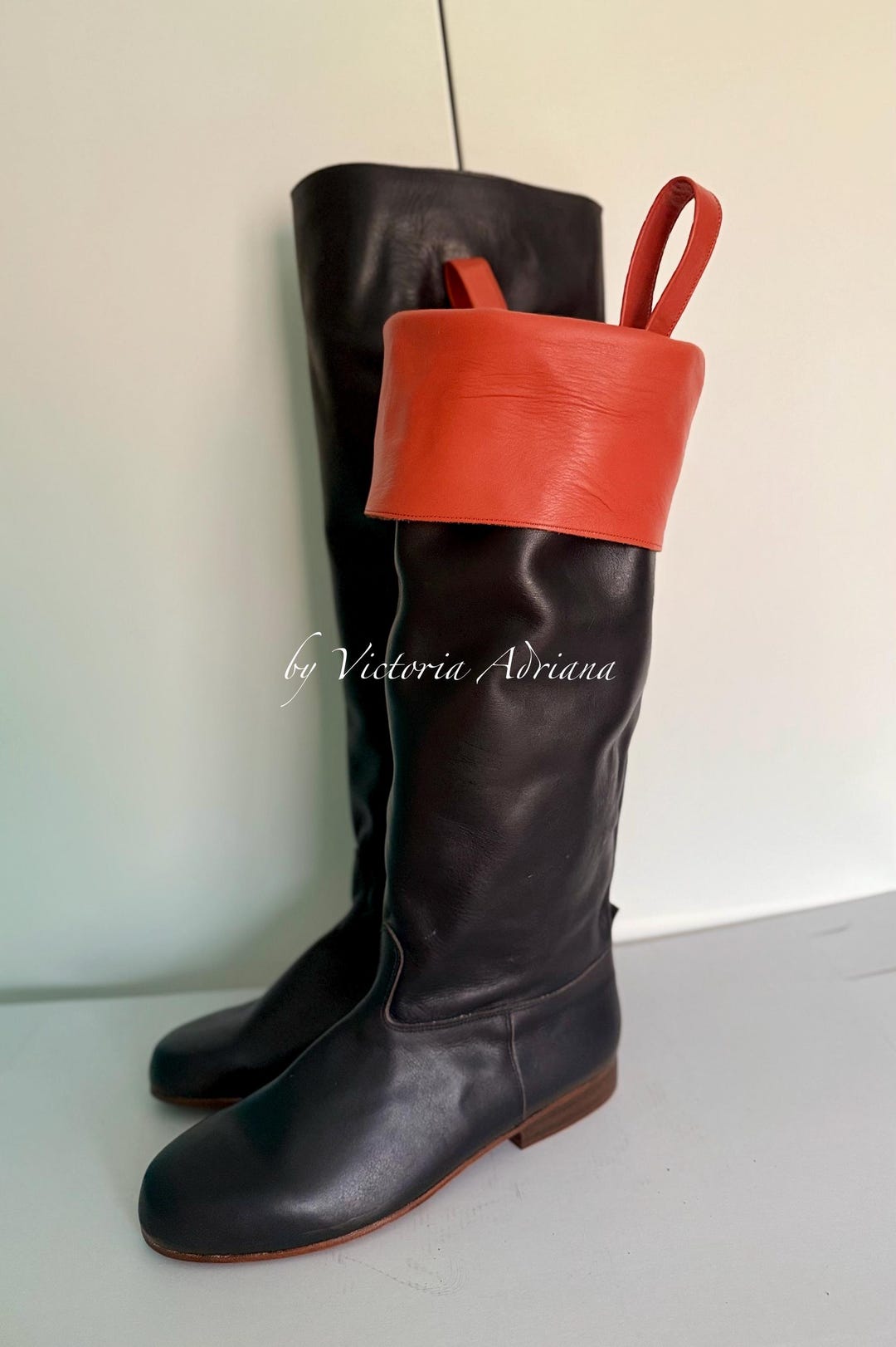 Men Riding Boots With Leather Soles , Leather Men Boots Men Boots Lined ...
