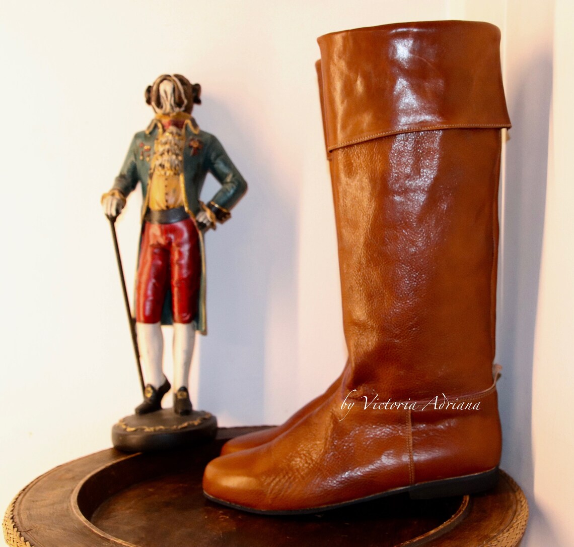 Men Riding Boots Men Regency Boots , Napoleon Men Boots , Horse Riding ...