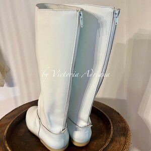 Men Leather Boots , Men White Riding Boots , Men Horse Riding Boos ...