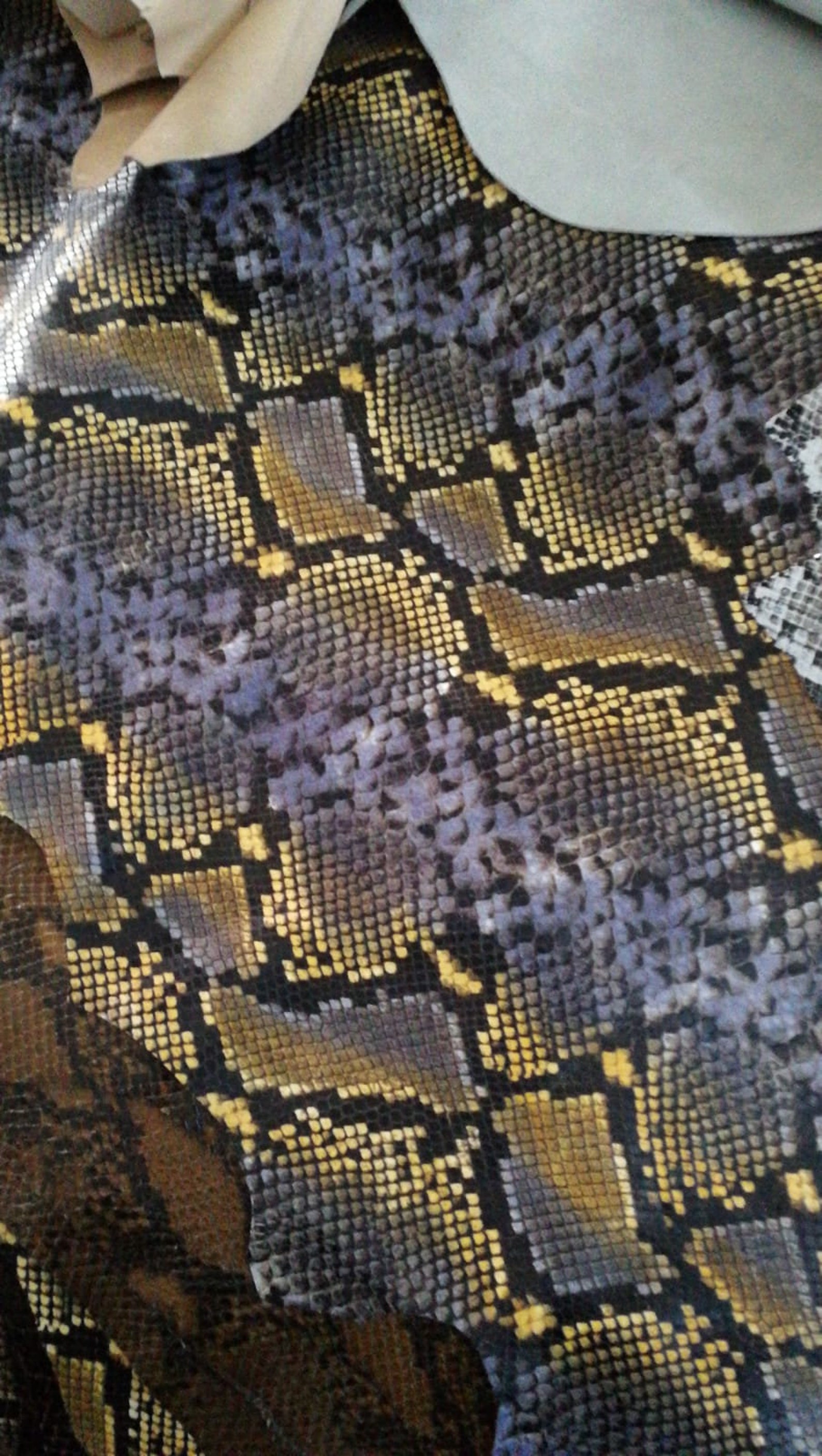 Python Embossed Leather Boots Victorian Boots Python Replica | Etsy