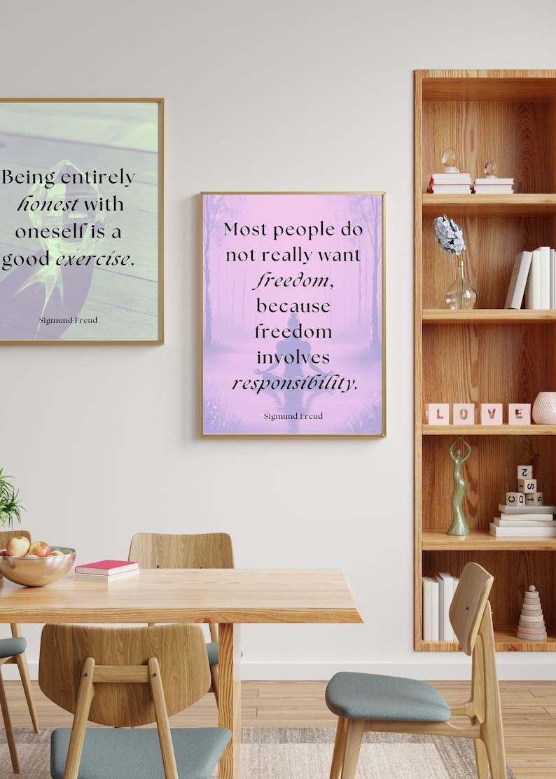 Digital Sigmund Freud Quote Poster FADED VERSION – Inspirational ...