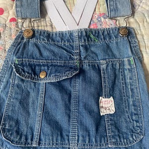 1950s 50s Pointer Brand Low Back Overalls With Raw Hem 30 Waist - Etsy