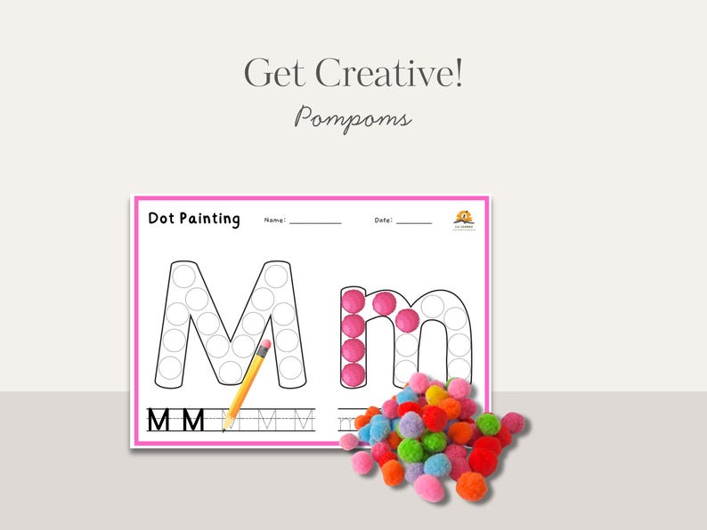 Alphabet Dot Painting Worksheets: ABC Letter Recognition Activity (PDF ...