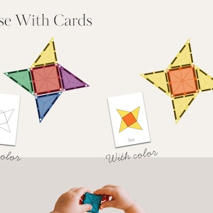 Winter Magnetic Tiles Puzzle Printable | Montessori Fine Motor ...