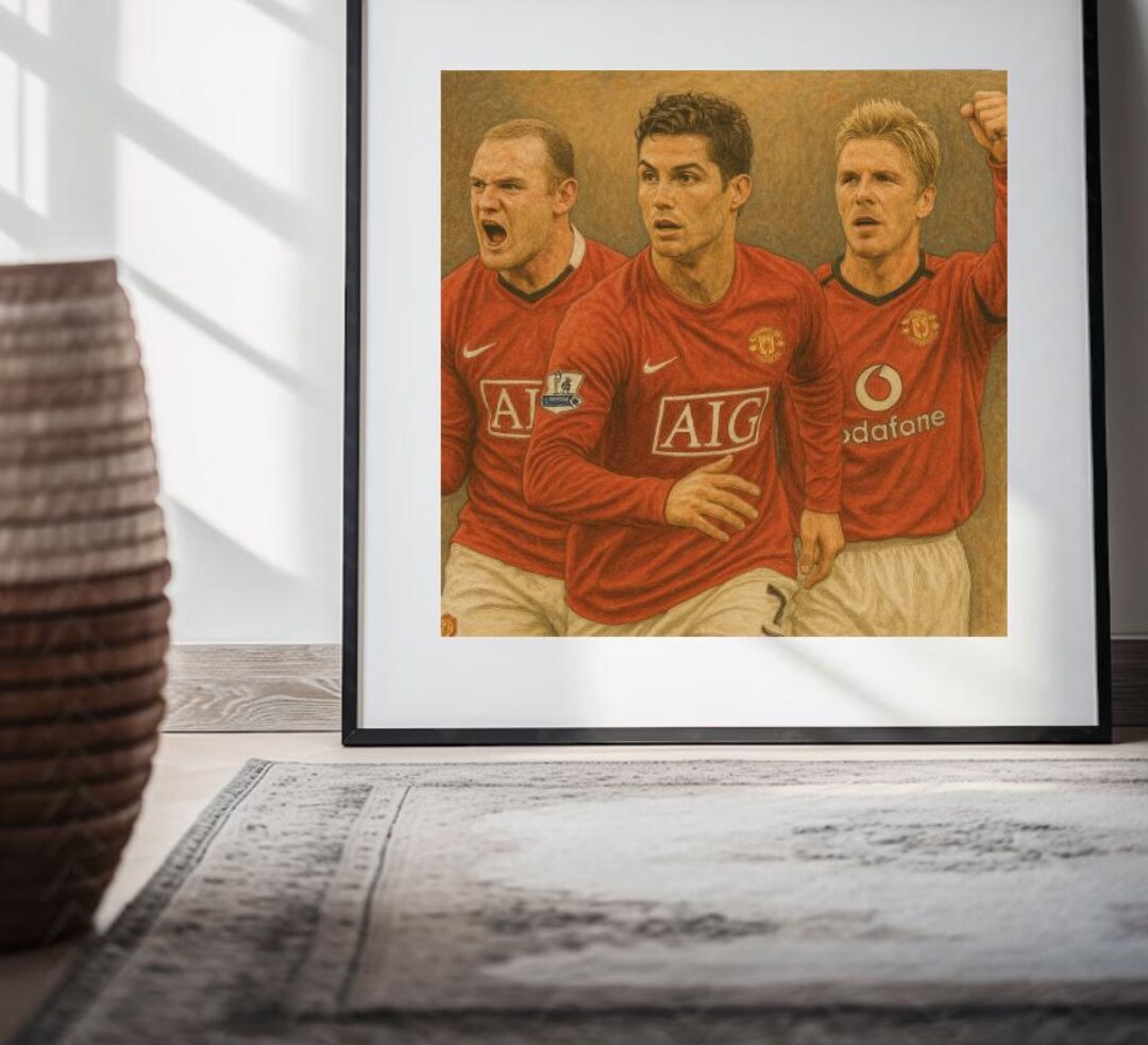 Cristiano Ronaldo, Wayne Rooney, David Beckham, Manchester United ...