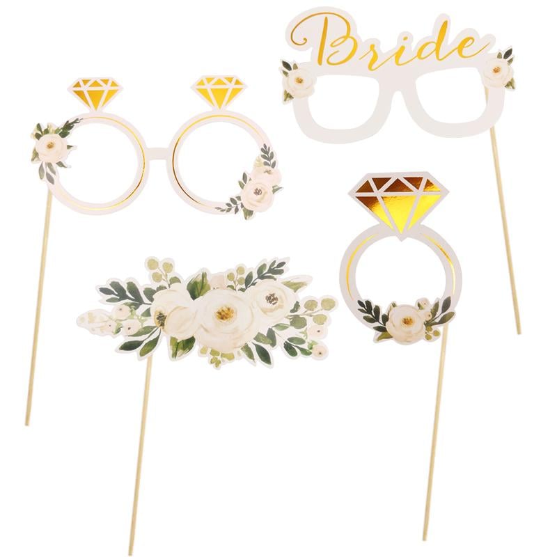 Team Bride Paper Photo Booth Props | Bachelorette Party Decoration - Etsy