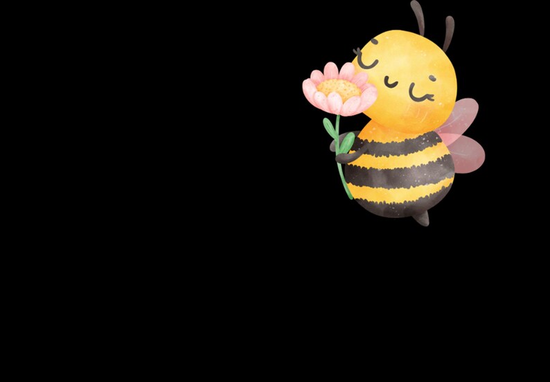 Have Courage and Be Kind Bee PNG | Inspirational Quote Clipart ...