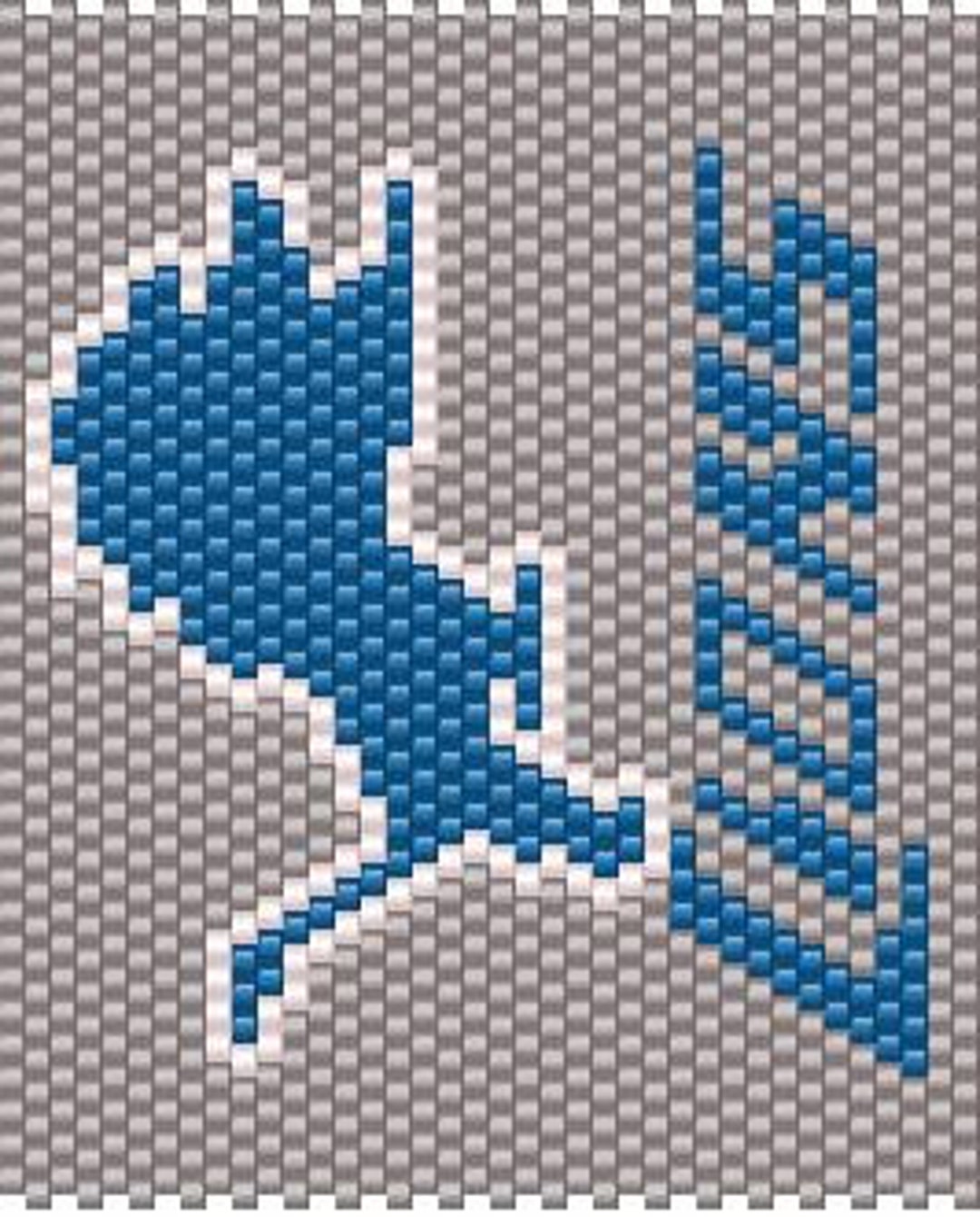 Detroit Lions Peyote Key Chain - Etsy