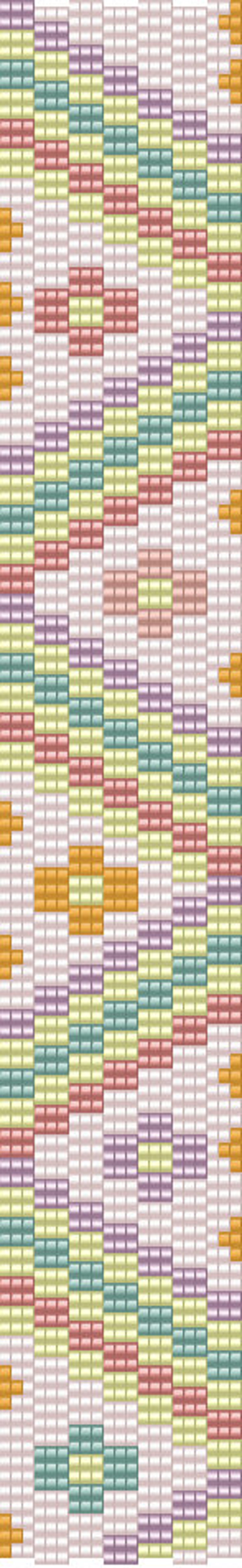 Cherokee Nation Peyote Bracelet Pattern - Etsy