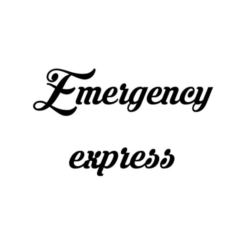 Emergency Logo - Etsy