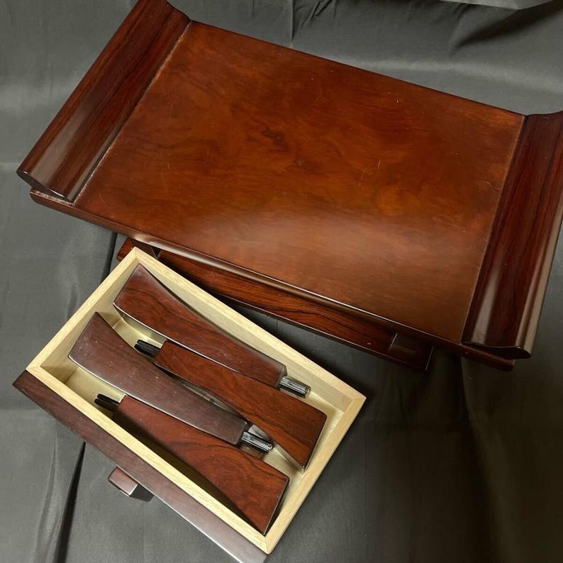 Vintage Japanese Wooden Butsudan Stand With Drawer – Flower or Bonsai ...