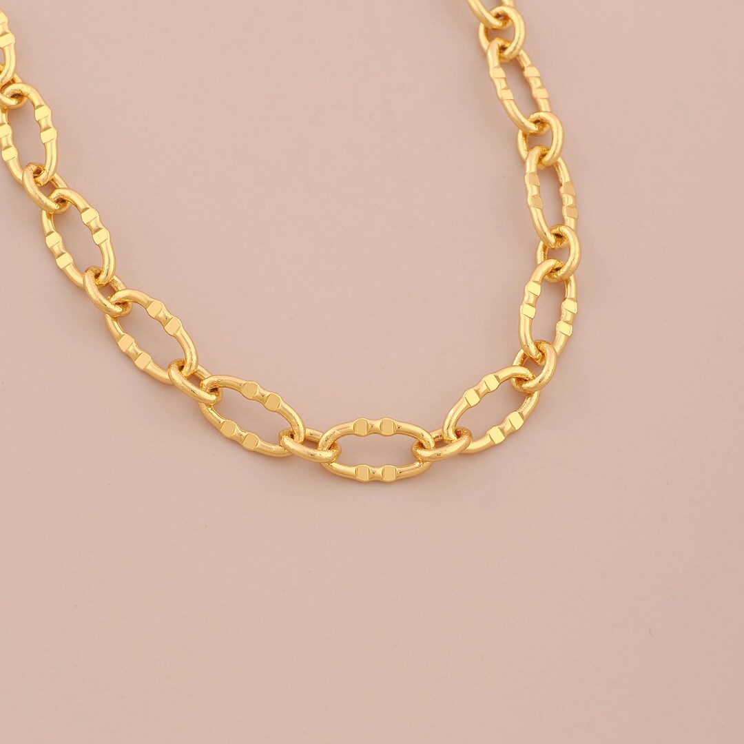 Gold Lip Chains,18k Gold Filled Lip Chains, Fashionable and Stylish ...