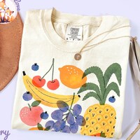 Blueberry Tshirt Berry Tshirt Fruit Print Tshirt Halle Berry Shirt ...