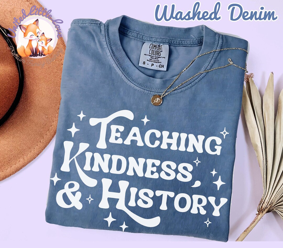 Cute History Teacher Comfort Colors Shirt, History Teacher Tshirt, Back ...