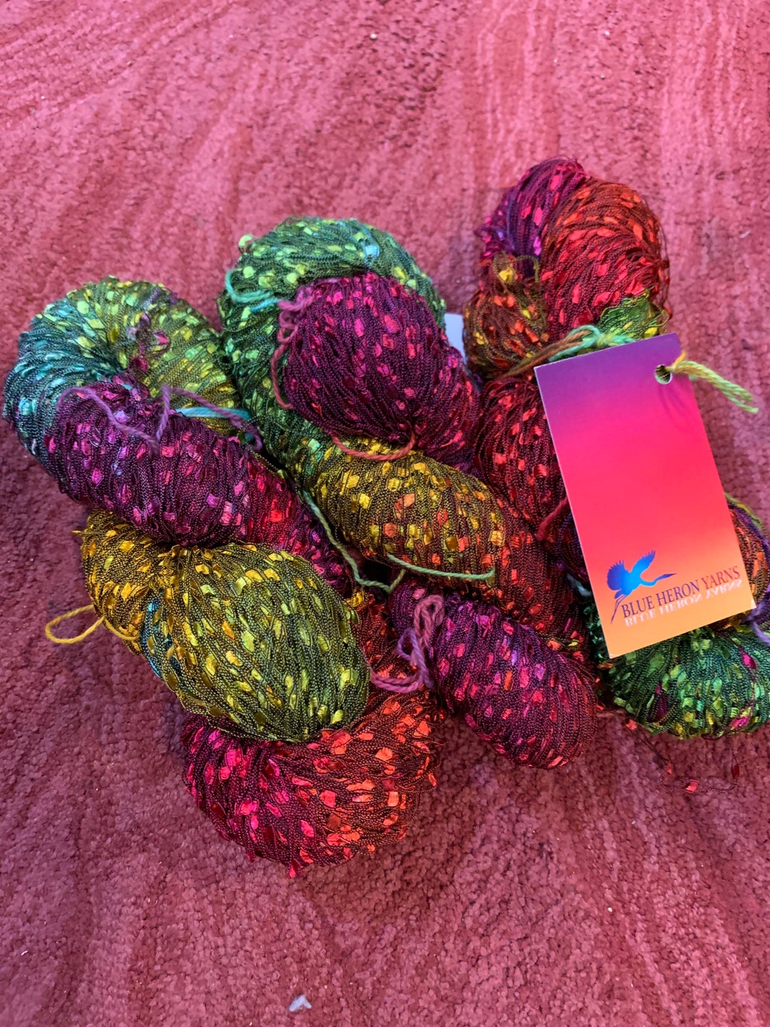 Blue Heron Yarn Confetti Hand Dyed in Fall 2021. 425 Yards - Etsy