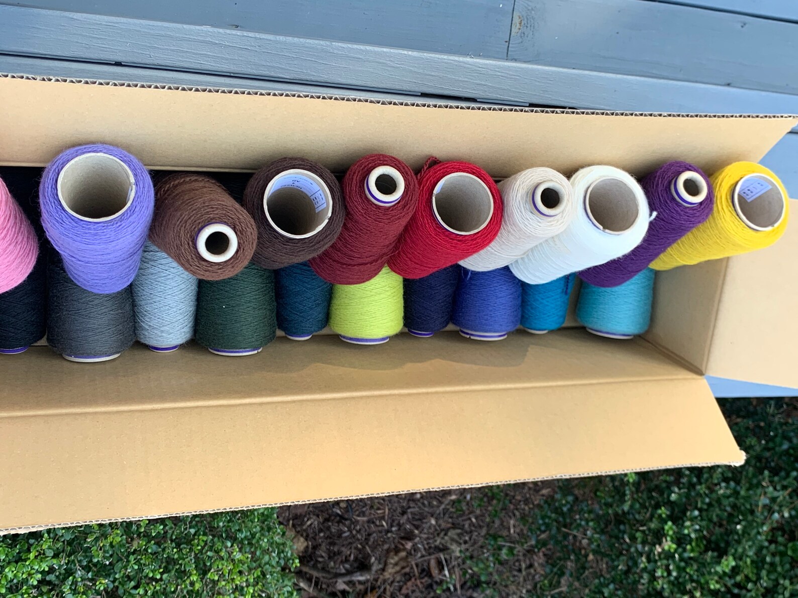 Cone of Pure SAORI Merino Wool From Limited Edition Merino Wool Cone ...