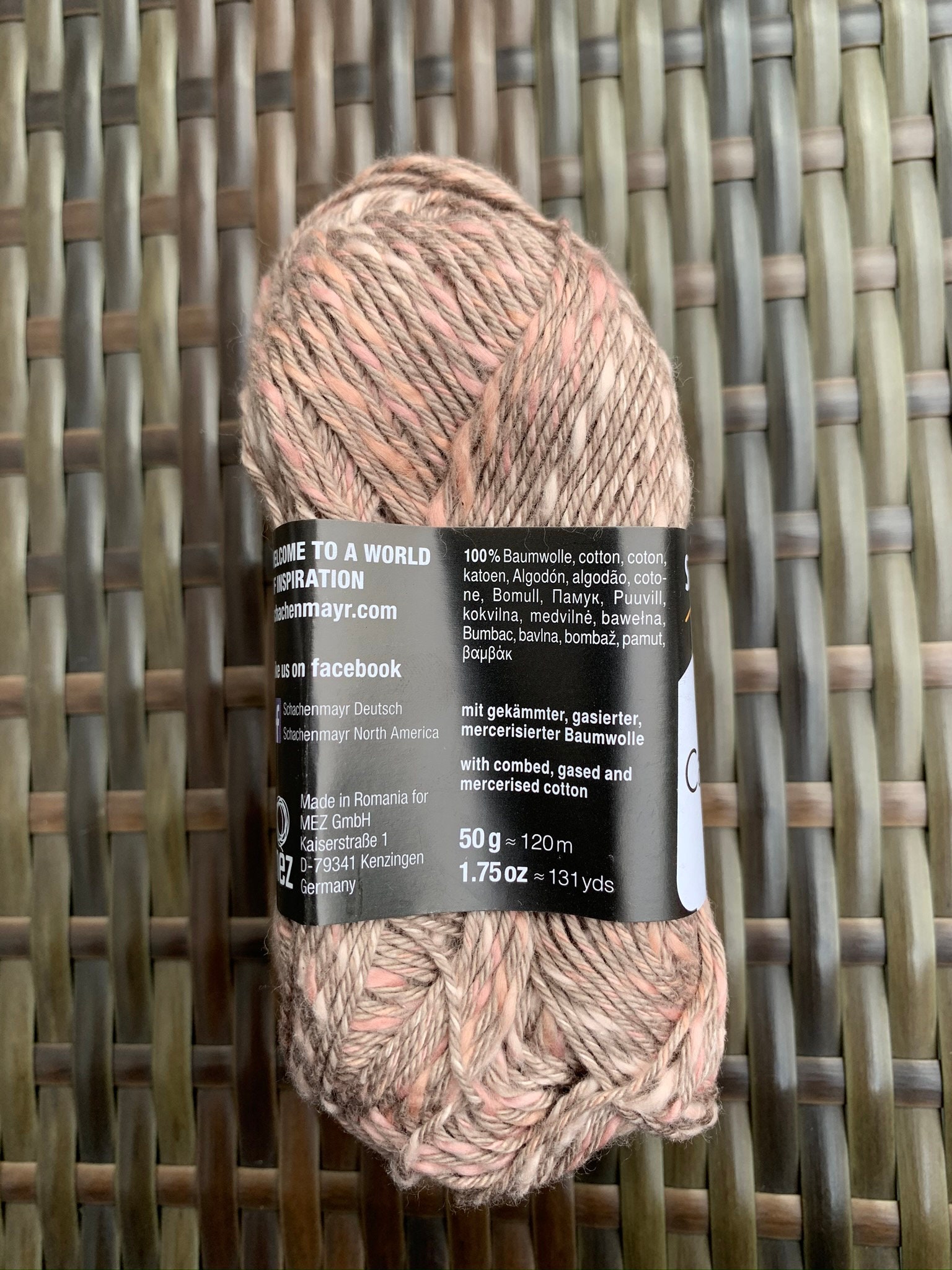 Schachenmayr Catania Flamme Yarn - 100% Cotton - Perfect for Weaving ...