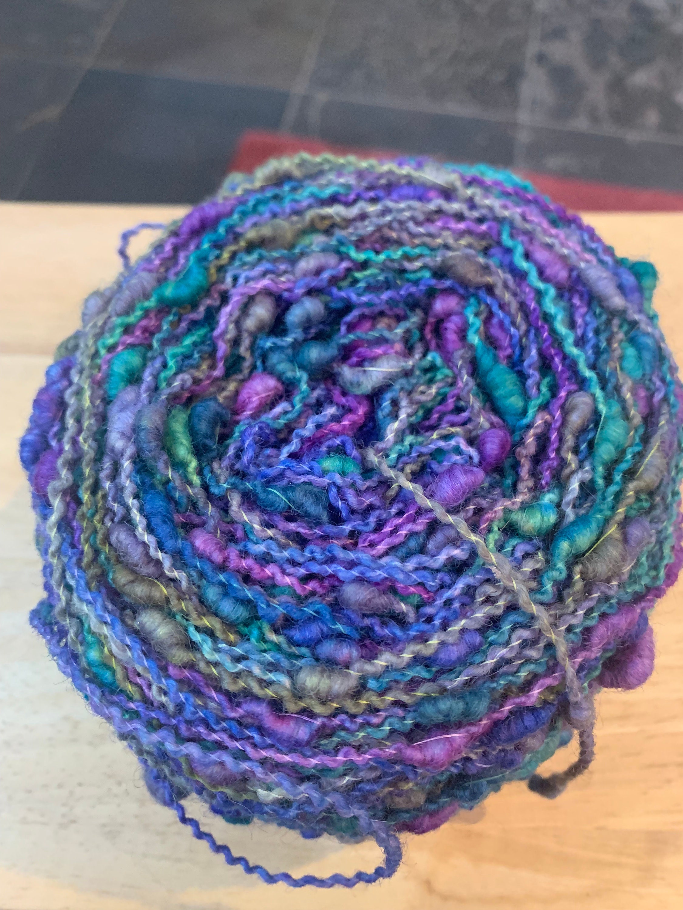 Blue Heron Yarn GORGEOUS WOOL SEED Yarn Cake Yarn Hand Dyed - Etsy