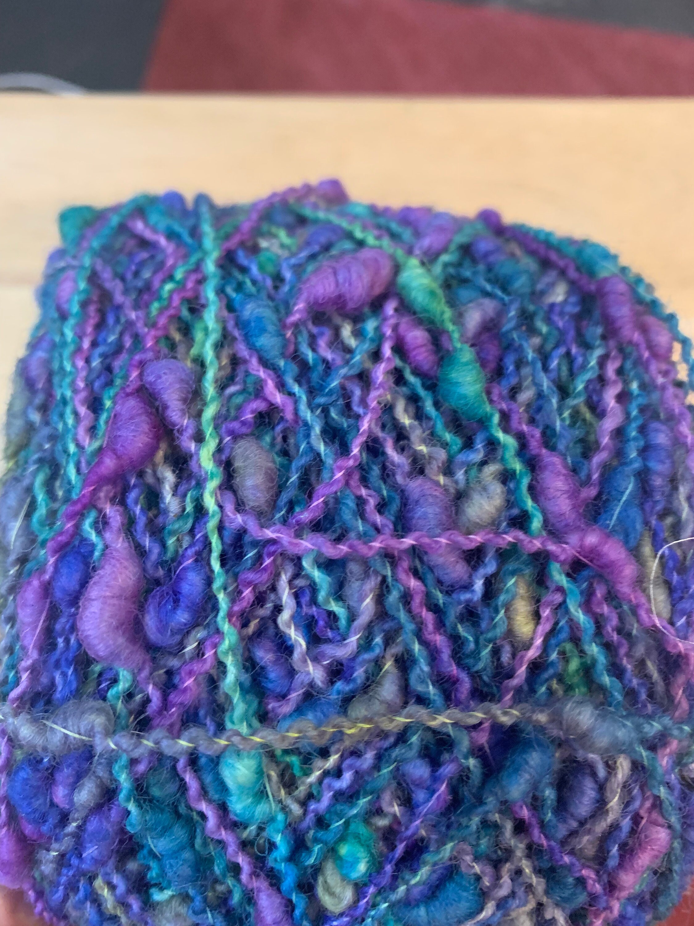 Blue Heron Yarn GORGEOUS WOOL SEED Yarn Cake Yarn Hand Dyed - Etsy